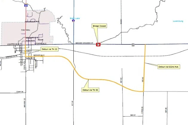 Stearns County Bridge Replacement Begins Next Week | KNSI