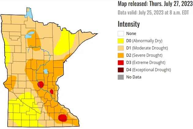 Drought Situation Still Extreme in Central Minnesota | KNSI