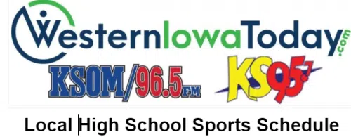 Monday’s High School Sports Schedule | Western Iowa Today 96.5 KSOM KS ...