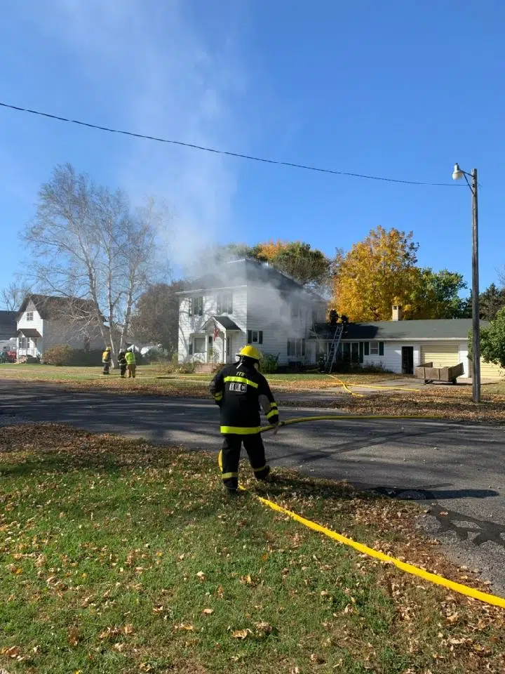 Four fire departments fight house fire in Fairmount, North Dakota | The ...