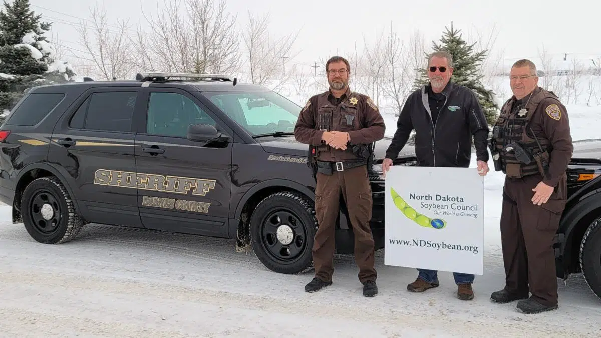 Checkoff Grant Has Barnes County Sheriff’s Office Riding on Soy Tires ...