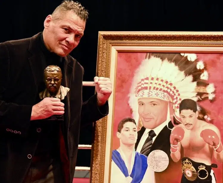 Burgum presents Theodore Roosevelt Rough Rider Award to five-time world ...