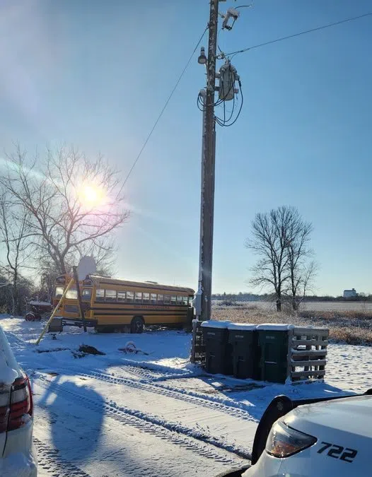 School bus driver arrested on suspicion of DWI after bus veers off road with 49 kids onboard ...