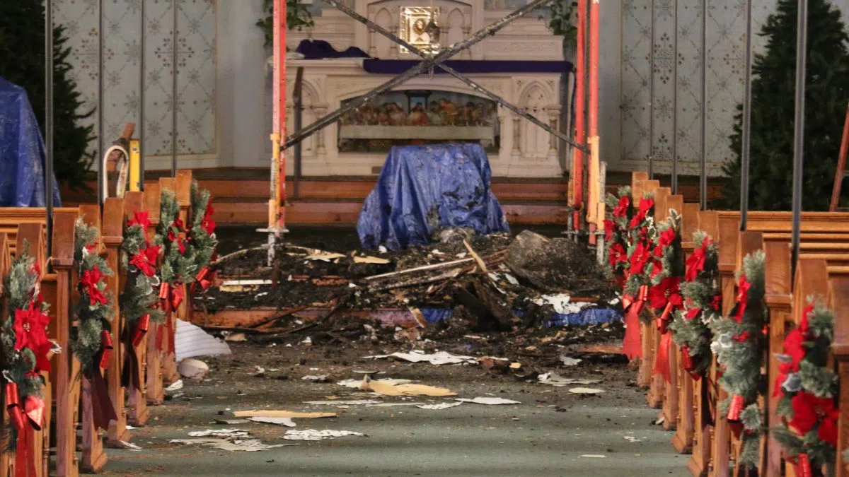 Fargo diocese hopeful St. Phillips can be saved following devastating ...