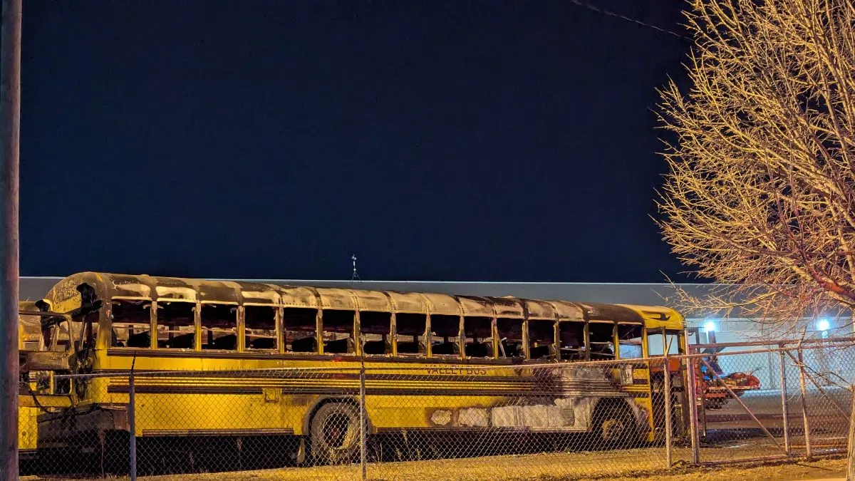 Fire crews called to early morning bus fire in Fargo | The Mighty 790 ...