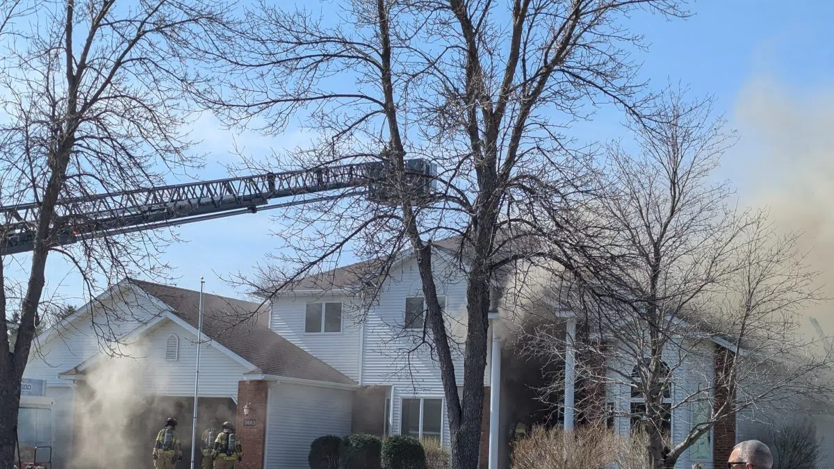 Fire does significant damage to home in south Fargo, no injuries | The Mighty 790 KFGO | KFGO