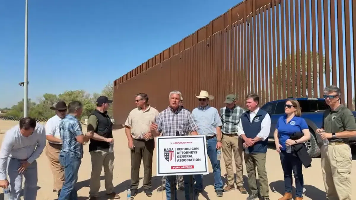 Governor, attorney general visit the border and seek a bigger ...