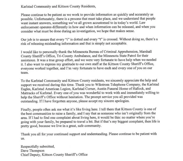 Kittson County releases name of man shot to death in his home | The ...