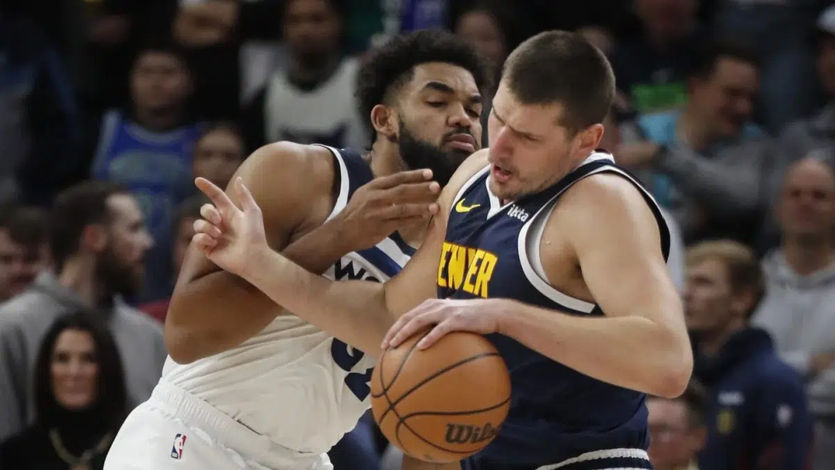 T-wolves hand Nuggets 1st loss in wire-to-wire 110-89 rout, hit 26 of ...
