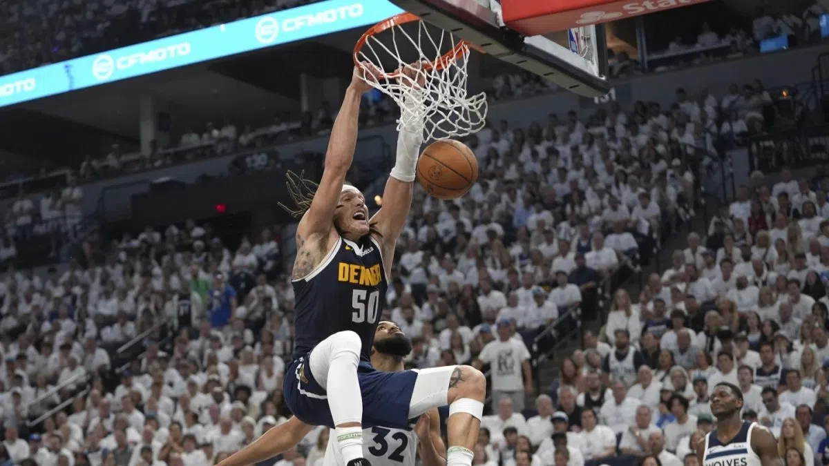 Defending Champ Nuggets Tie Timberwolves With 2nd Straight Road Win