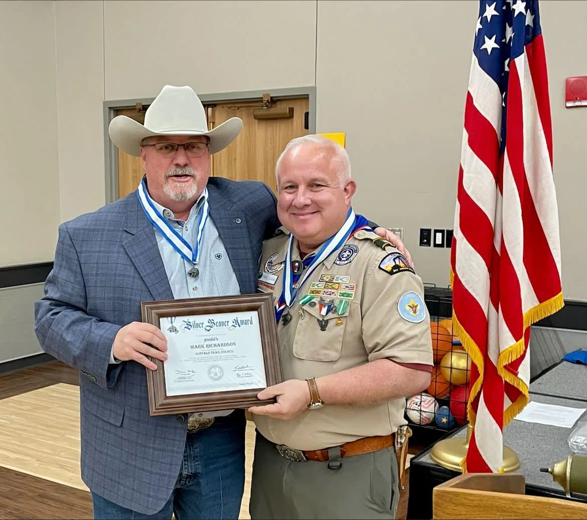 Richardson Receives BSA Council Distinguished Service Award | Kbest Media