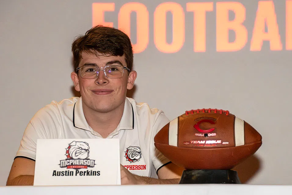 CHS Perkins to sign with McPherson College | Kbest Media