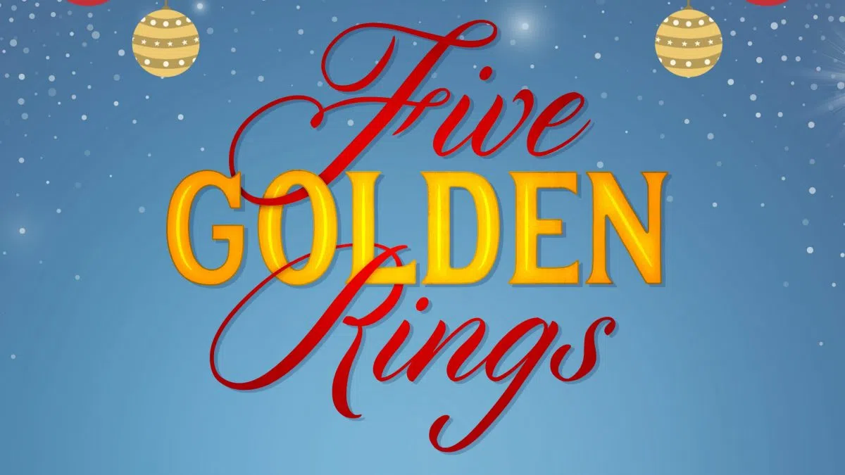 Last night to see Steer Theater in Five Golden Rings: A Greeting Card ...