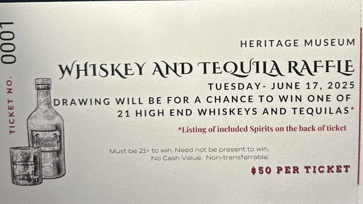 Whiskey/Tequila Raffle raises money for Heritage Museum | Kbest Media