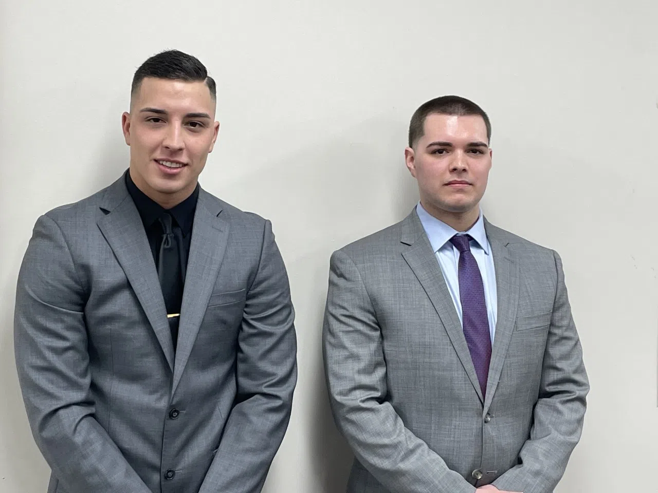 Sentelle, Thompson Sworn in as Danville Probationary Police Officers ...