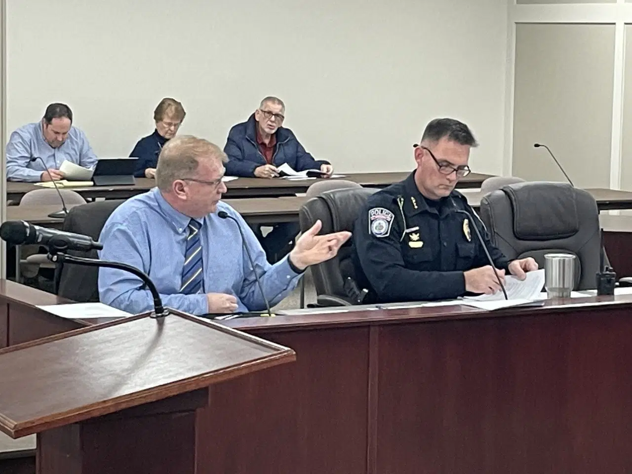 Fire Chief Marcott, Police Chief Yates Take Center Stage at Council ...