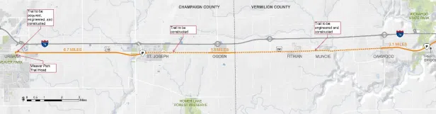 Funding Received to Complete Kickapoo Rail Trail | Vermilion County First