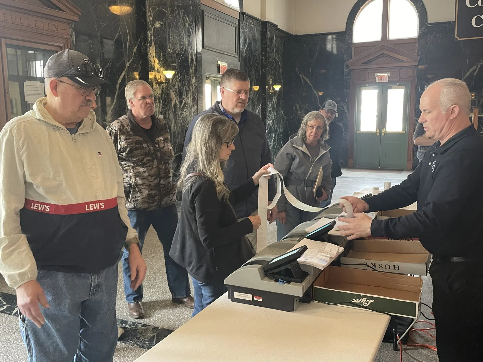 County Clerk Office’s Equipment, Judges Ready to Go for Tues March 19th ...