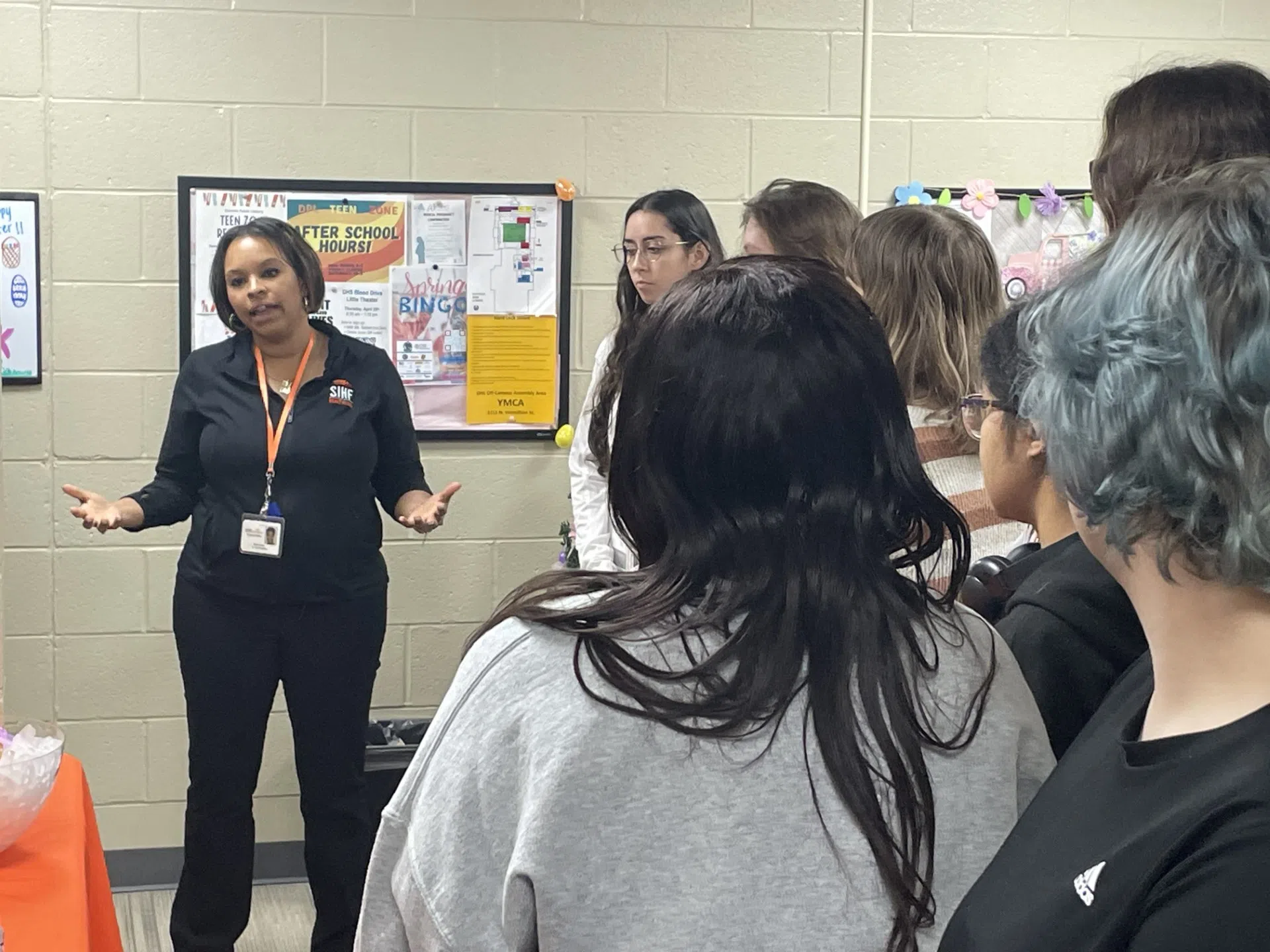 DHS Art Program Steps Down the Hall into SIHF Health Center | Vermilion County First