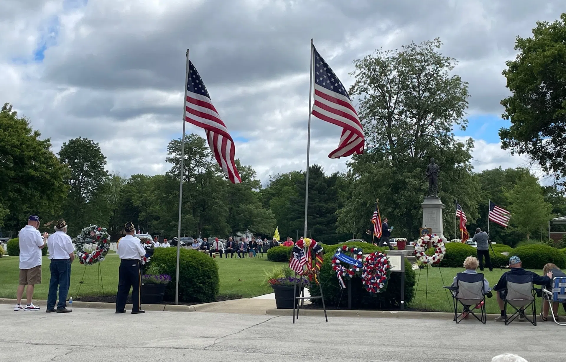 Memorial Day Services Held at Danville National Cemetery at VA Illiana ...