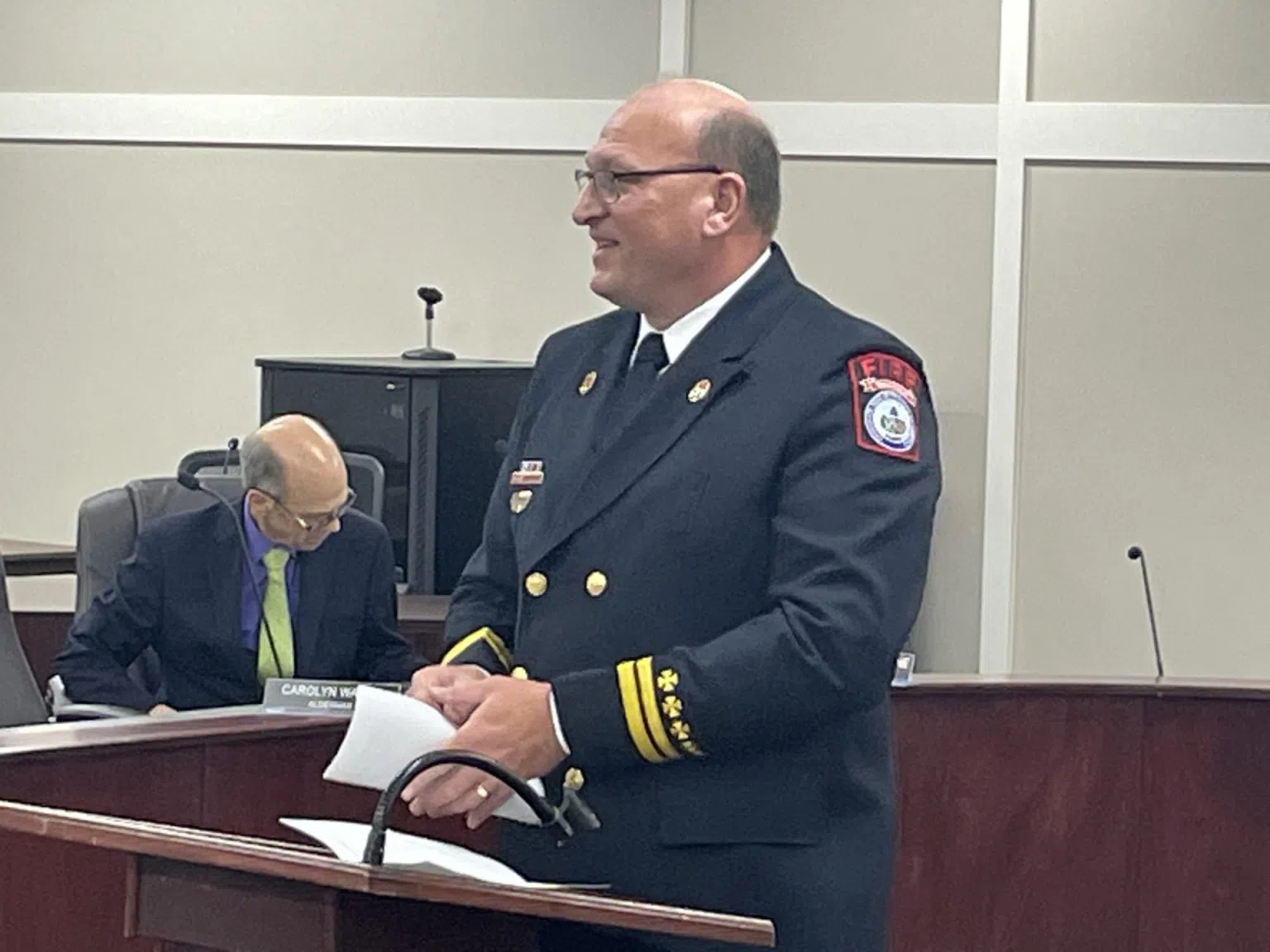 Four Danville Fire Department Promotions Made Official at Monday ...
