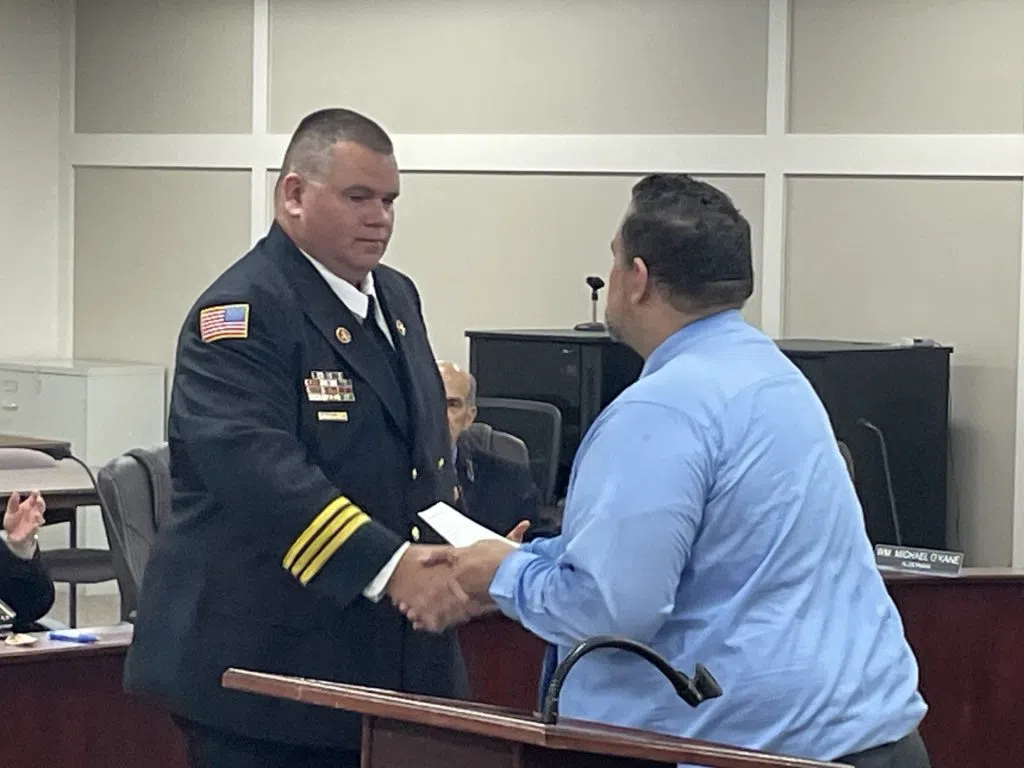 Four Danville Fire Department Promotions Made Official at Monday ...