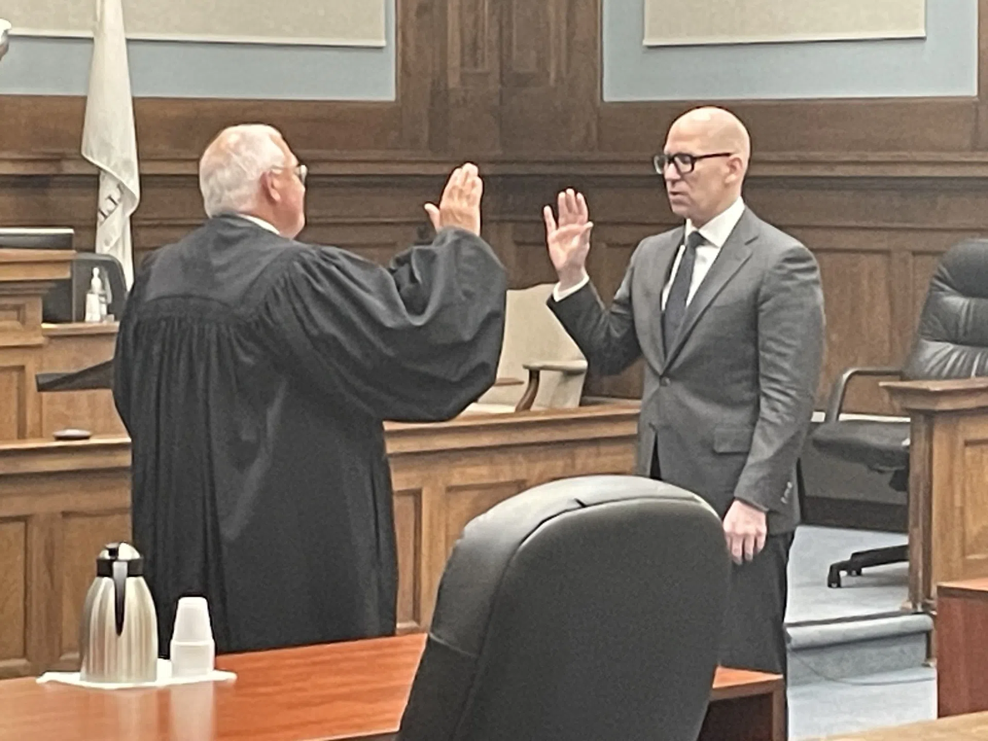 Nicolas J. Boileau Sworn In as New Fifth Judicial Circuit of Illinois ...