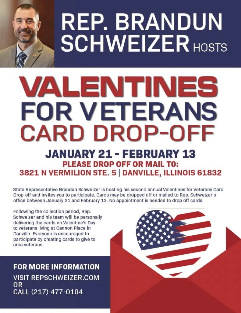 Schweizer Launches 2nd Annual Valentines for Veterans Card Drop-Off ...