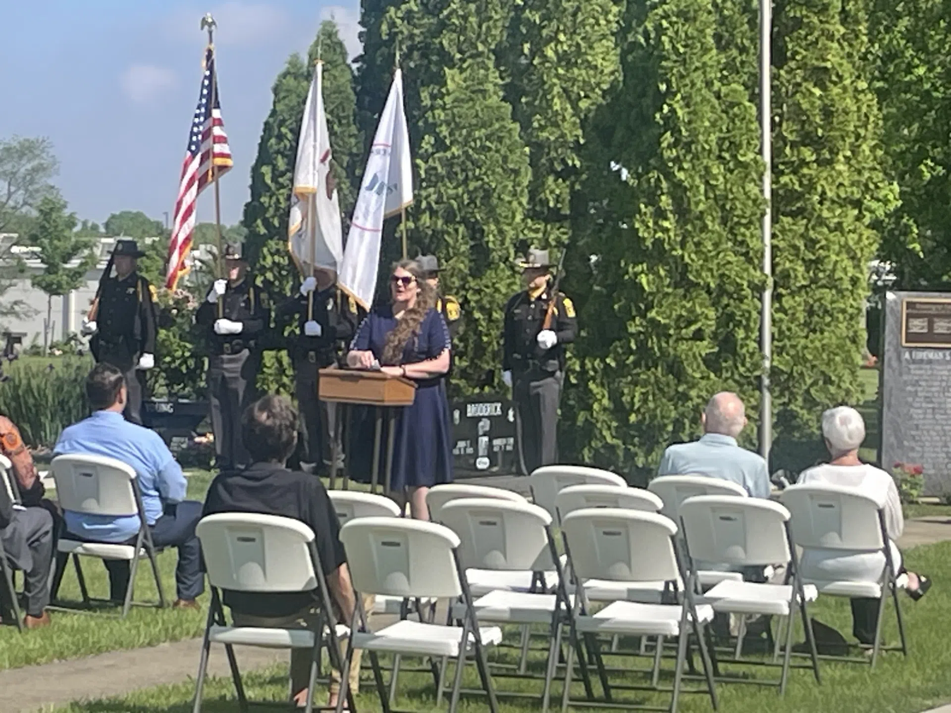 Annual Police Memorial Service Brings the Sunshine; And Brings Serious ...
