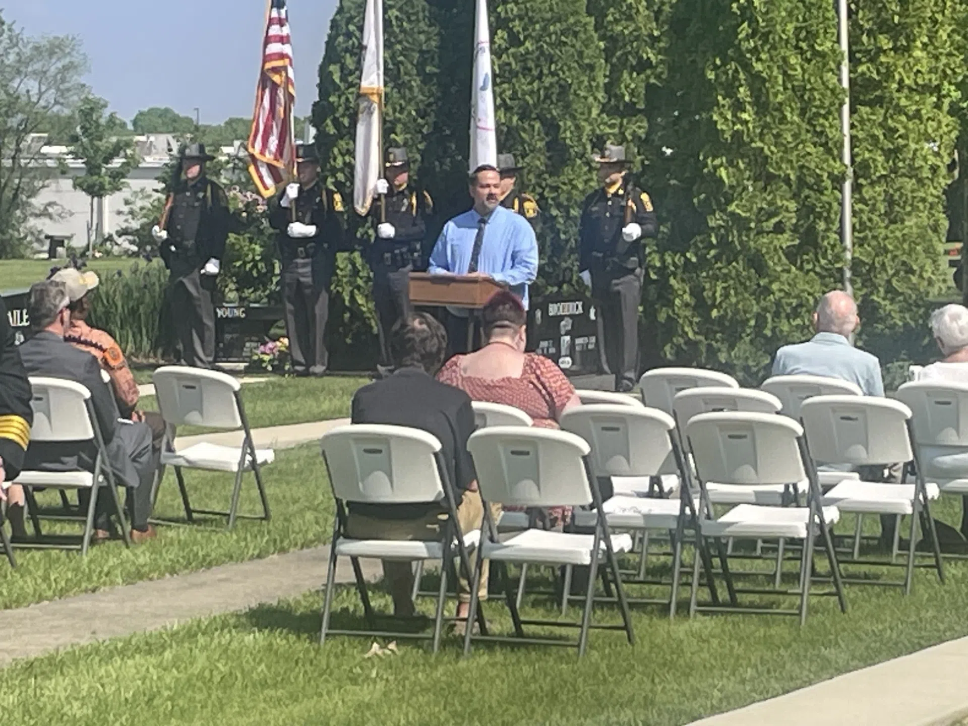 Annual Police Memorial Service Brings the Sunshine; And Brings Serious ...