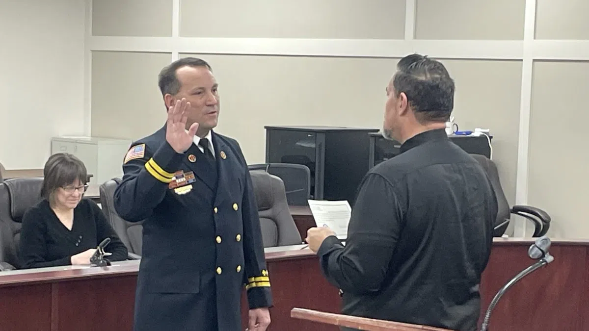 Danville Fire Department’s Captain Christopher McMahon Sworn in as ...