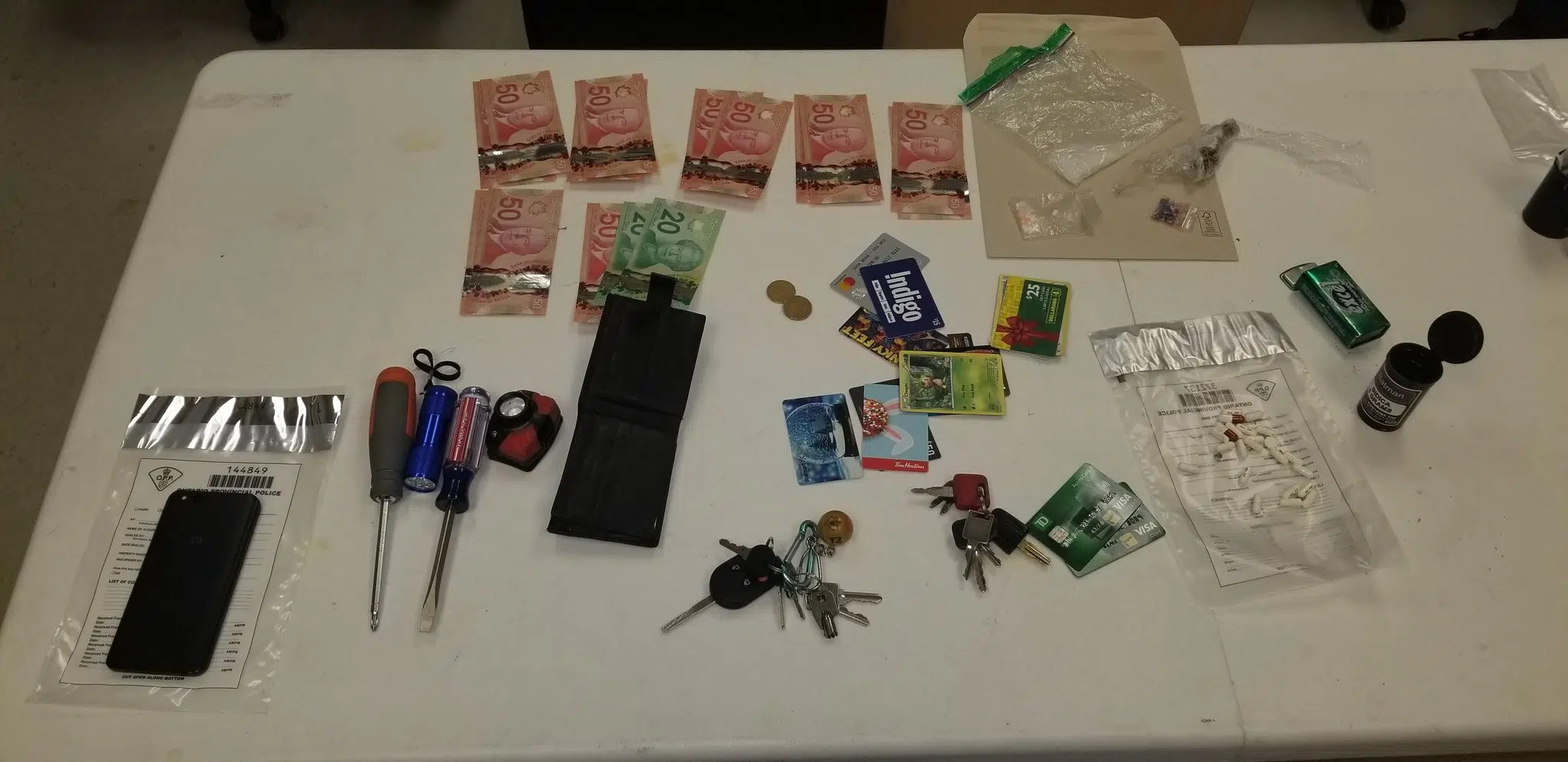 Foot Chase Leads To Cash, Meth And Vehicle Break-In Tools | Bayshore ...