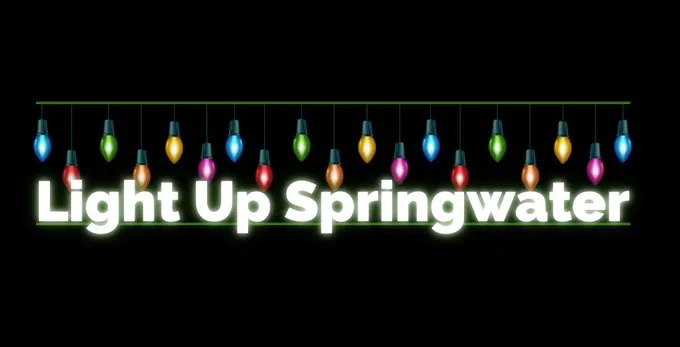 Residents Encouraged To “Light Up Springwater” | Bayshore Broadcasting ...