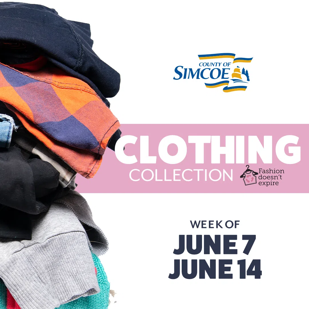 Simcoe County Curbside Textiles Collection Program Returns | Bayshore ...