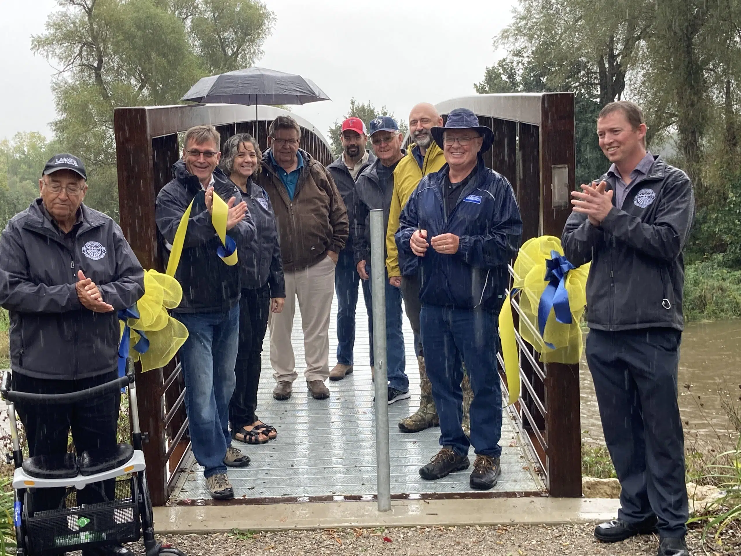 Tara Rotary Club Unveils New Pedestrian Bridge | Bayshore Broadcasting ...