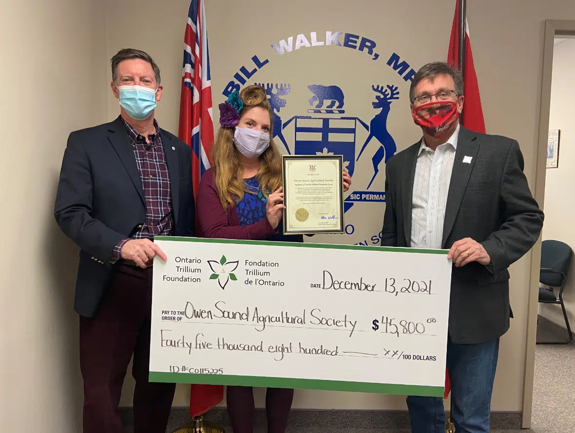 Owen Sound Agricultural Society Receives Almost $46K To Support Costs ...