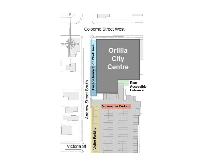Orillia City Centre Façade Restoration Begins Today | Bayshore ...