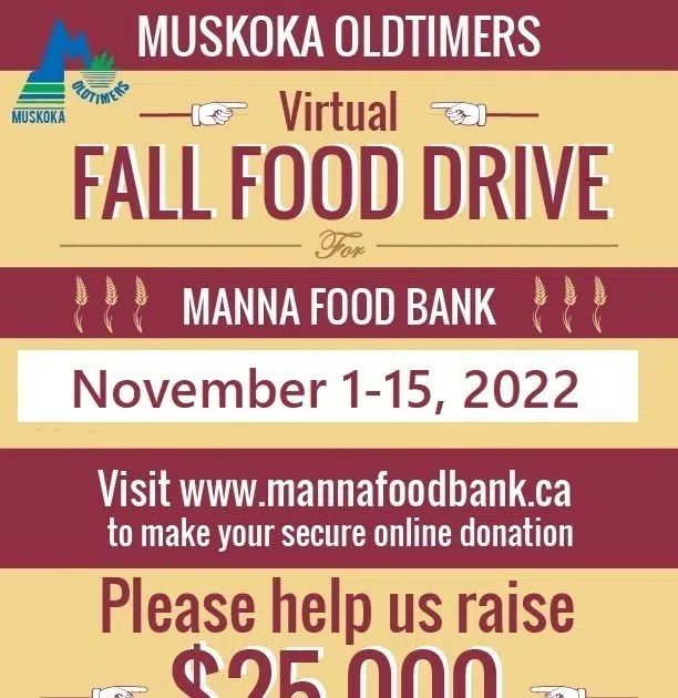 Virtual Fall Food Drive Underway In Support of Bracebridge Manna Food ...