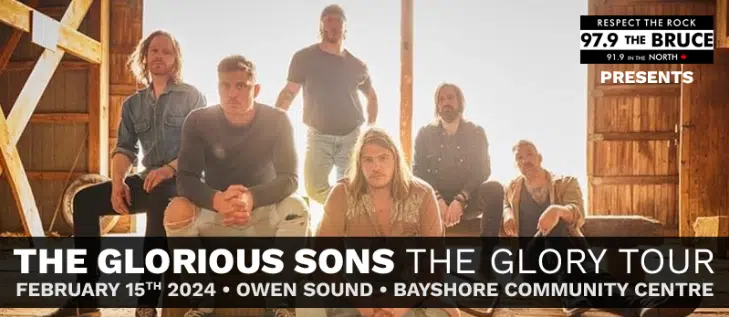 The Glorious Sons Come To Owen Sound | Bayshore Broadcasting News Centre