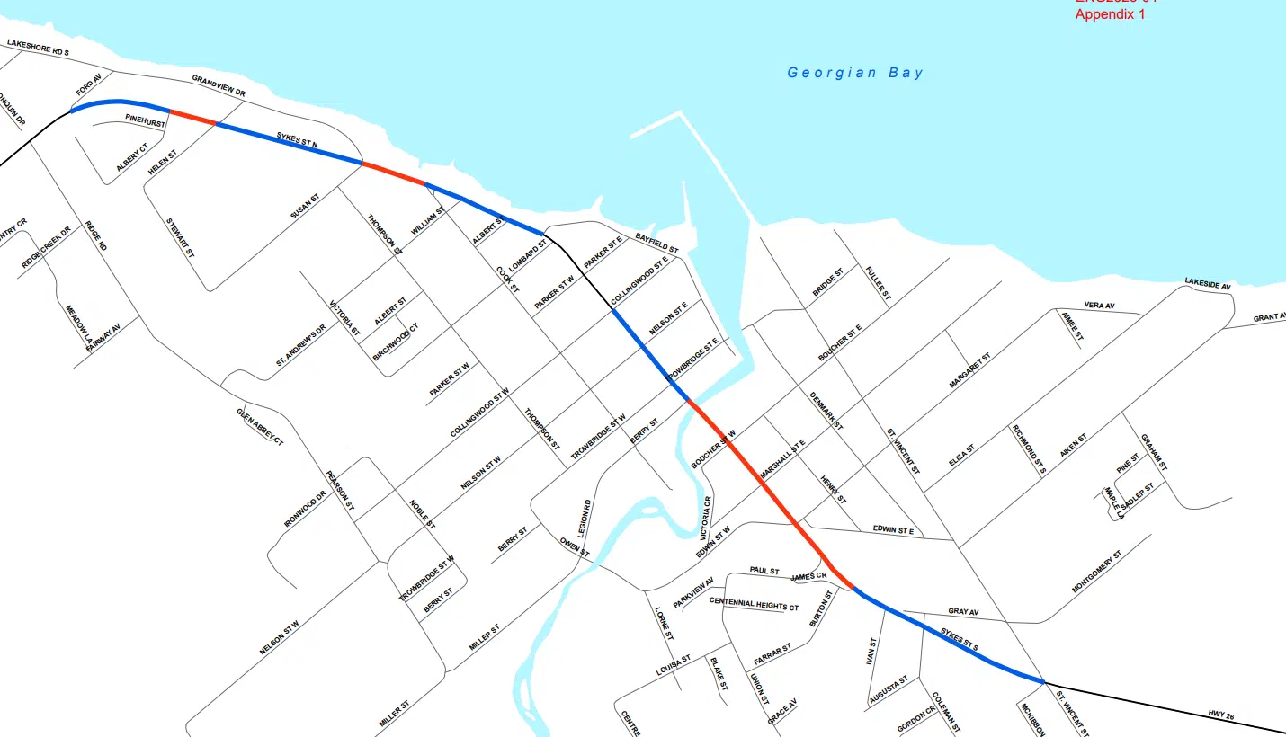 Meaford Approves Sykes Street Resurfacing Project Application To ...