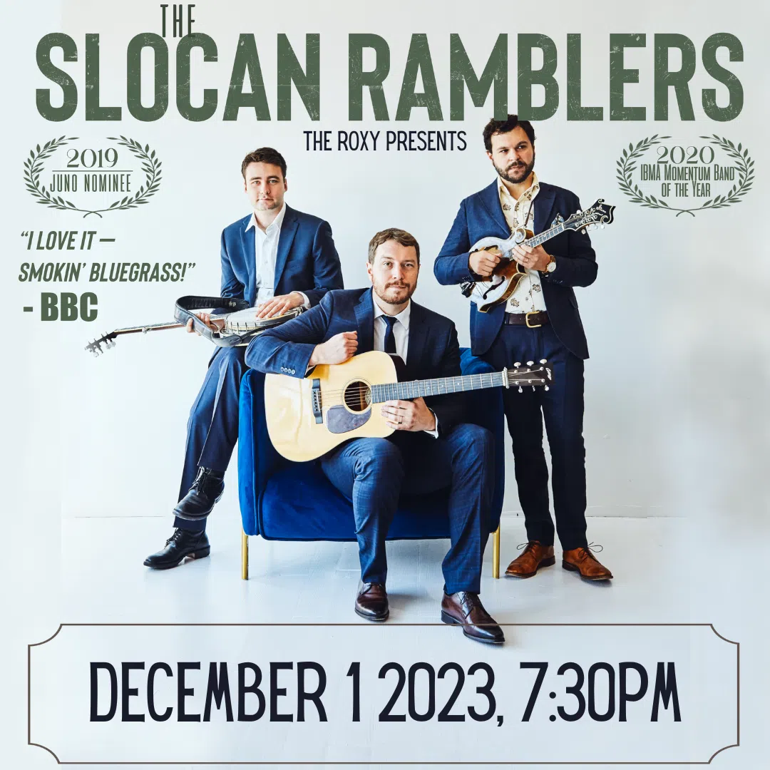 Roxy Theatre To Host The Slocan Ramblers | Bayshore Broadcasting News ...