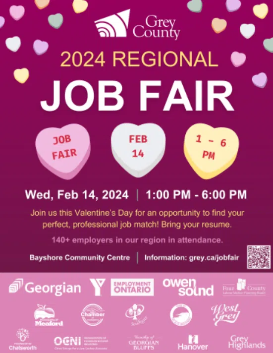 Grey County To Host Job Fair This Valentine’s Day | Bayshore ...