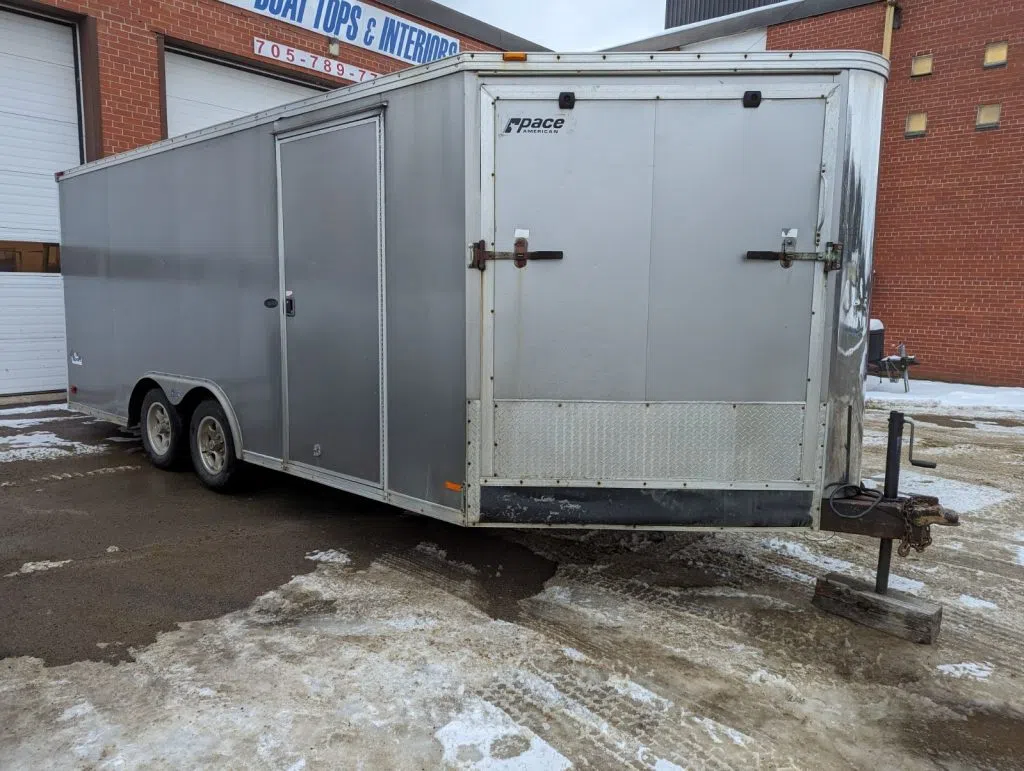 OPP Investigating Snowmobile Trailer Theft | Country 102