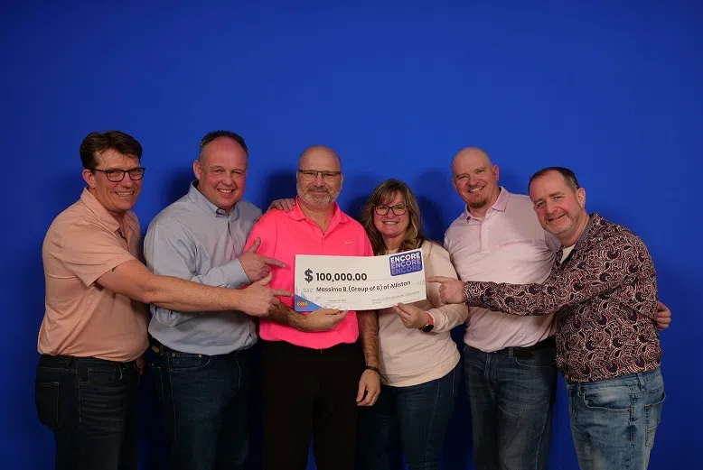 Flesherton Man & Coworkers Win $100,000 In The Lottery | Country 93