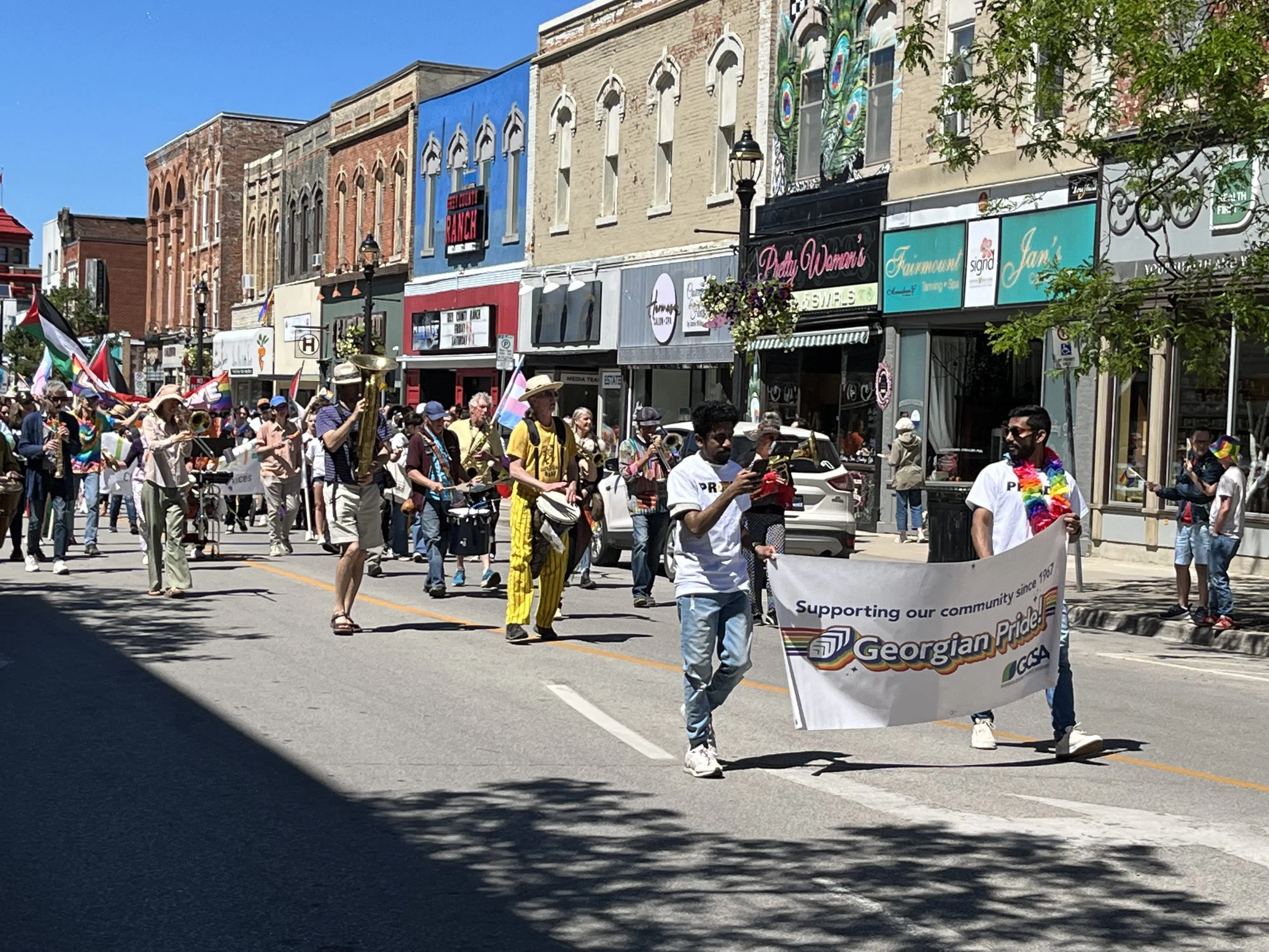Annual Owen Sound Pride Parade Deemed Success | Bayshore Broadcasting ...