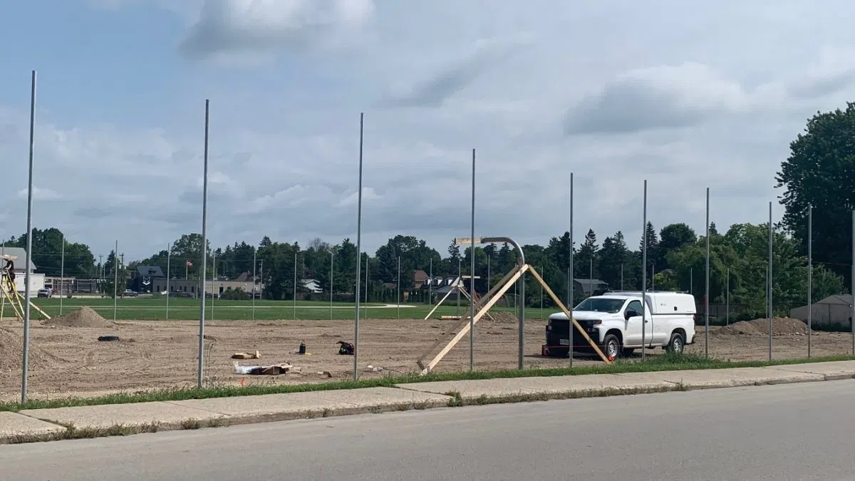 Tennis Courts Being Revamped At Owen Sound District Secondary School ...