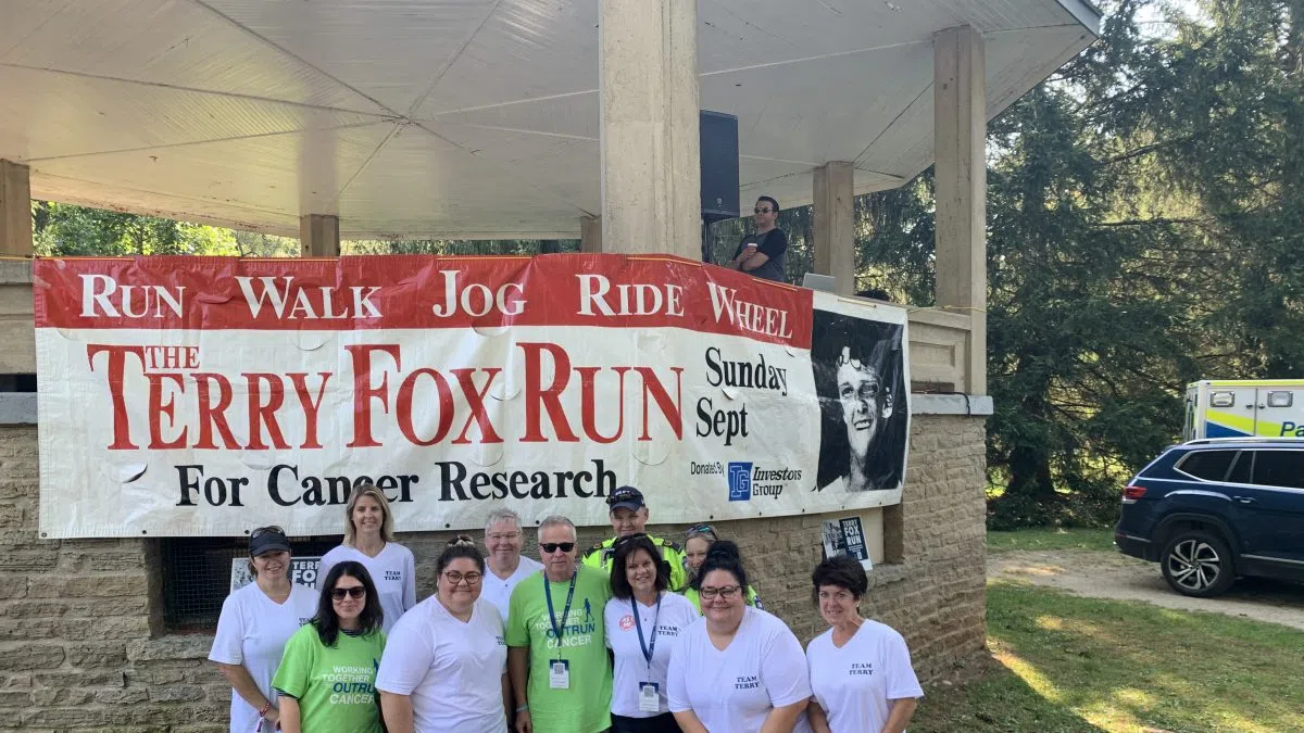 Annual Owen Sound Terry Fox Run Held At Harrison Park Over Weekend | 560 CFOS