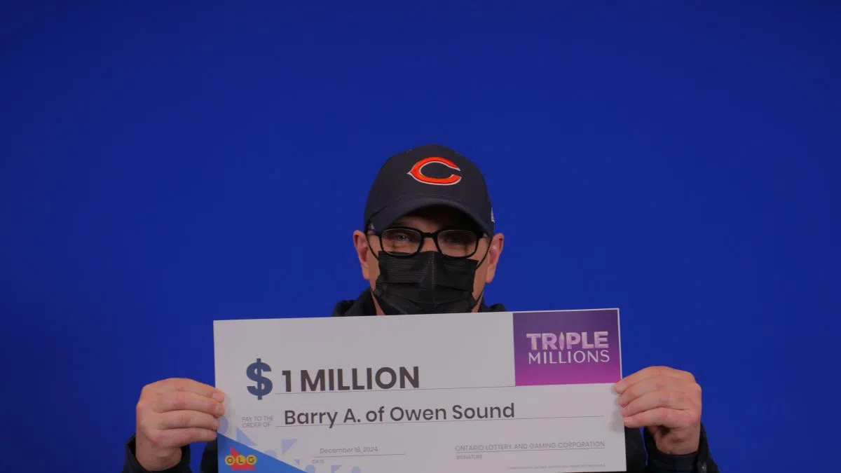 Owen Sound Man Wins $1 Million Lottery Prize | 97.9 the Bruce