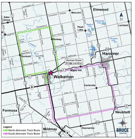 Durham Street Bridge Reopens In Walkerton After High Water Level ...