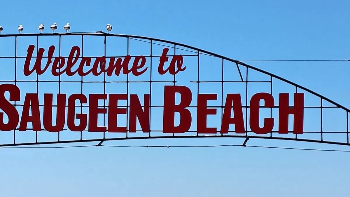 Sauble Beach Sign Changes To Saugeen Beach Sign | 97.9 the Bruce